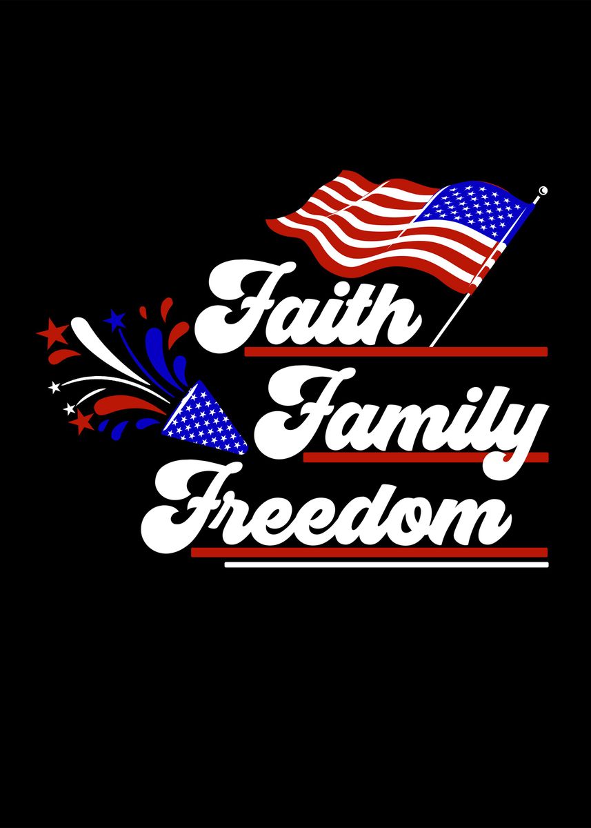 'Faith' Poster by Clayborne Frank | Displate