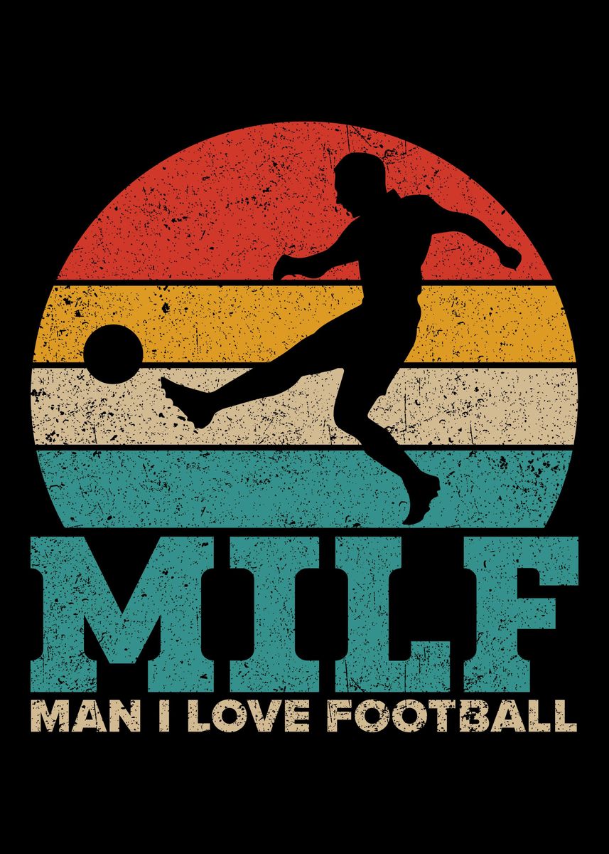 'Football Player' Poster, picture, metal print, paint by AestheticAlex ...