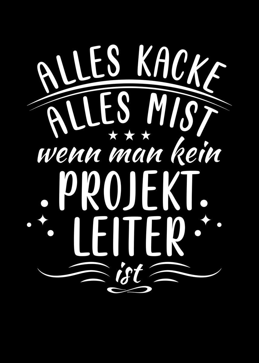 'Projekt Leiter' Poster, picture, metal print, paint by Lukes Pixel ...