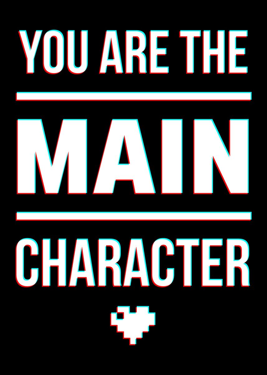 'Protagonist' Poster by emodist creates | Displate