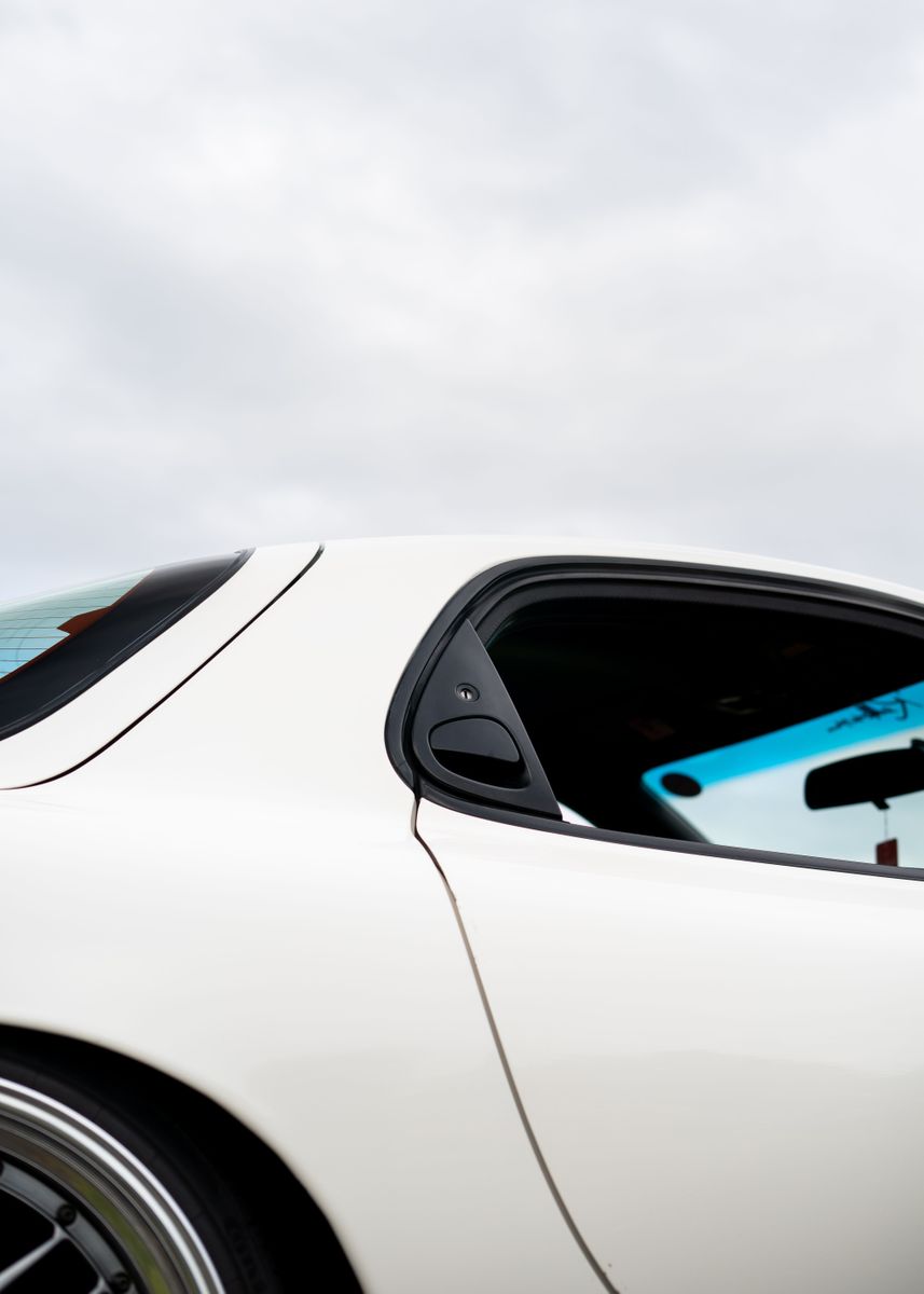 'Mazda RX7 FD' Poster, picture, metal print, paint by vividdepth | Displate