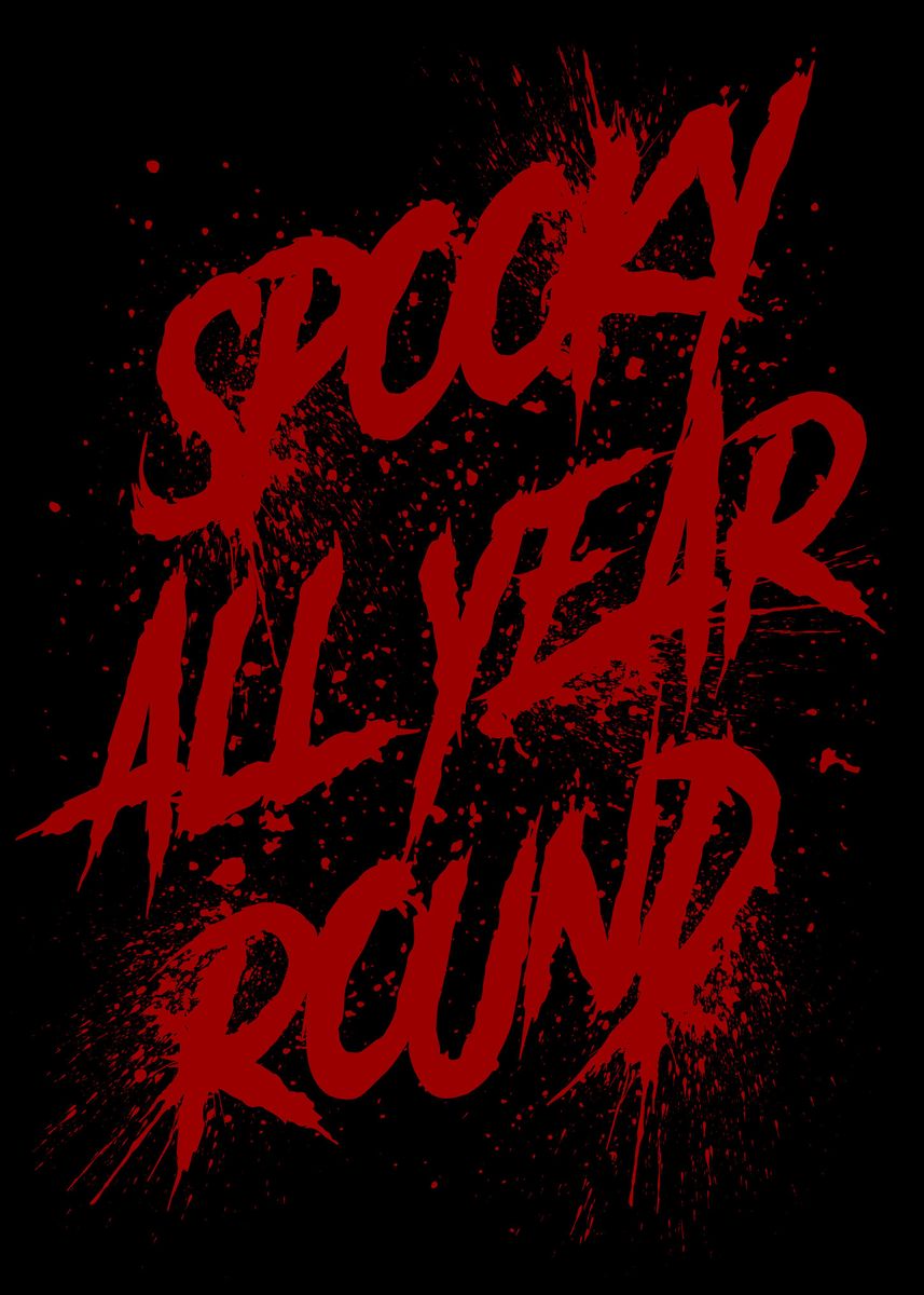 'Too Spooky Me' Poster, picture, metal print, paint by emodist creates ...