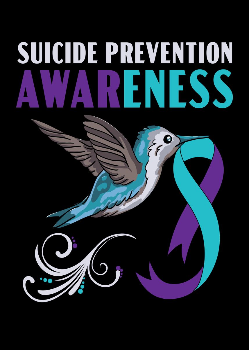 'Suicide Prevention' Poster by NAO | Displate