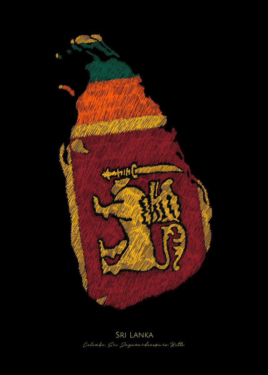 'SRI LANKA BESTSELLING ART' Poster, picture, metal print, paint by ...