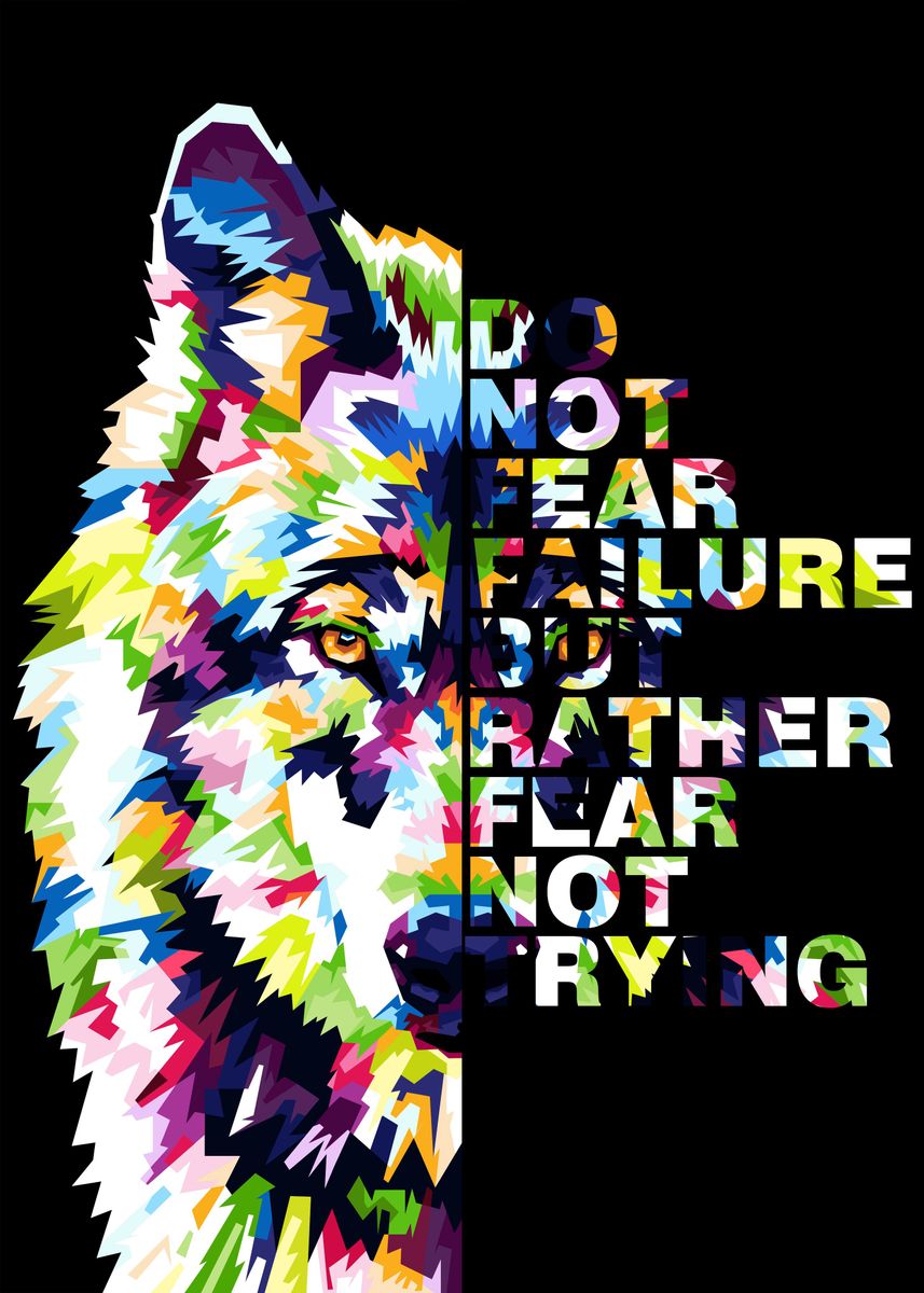 'Do Not Fear' Poster by MK STUDIO | Displate