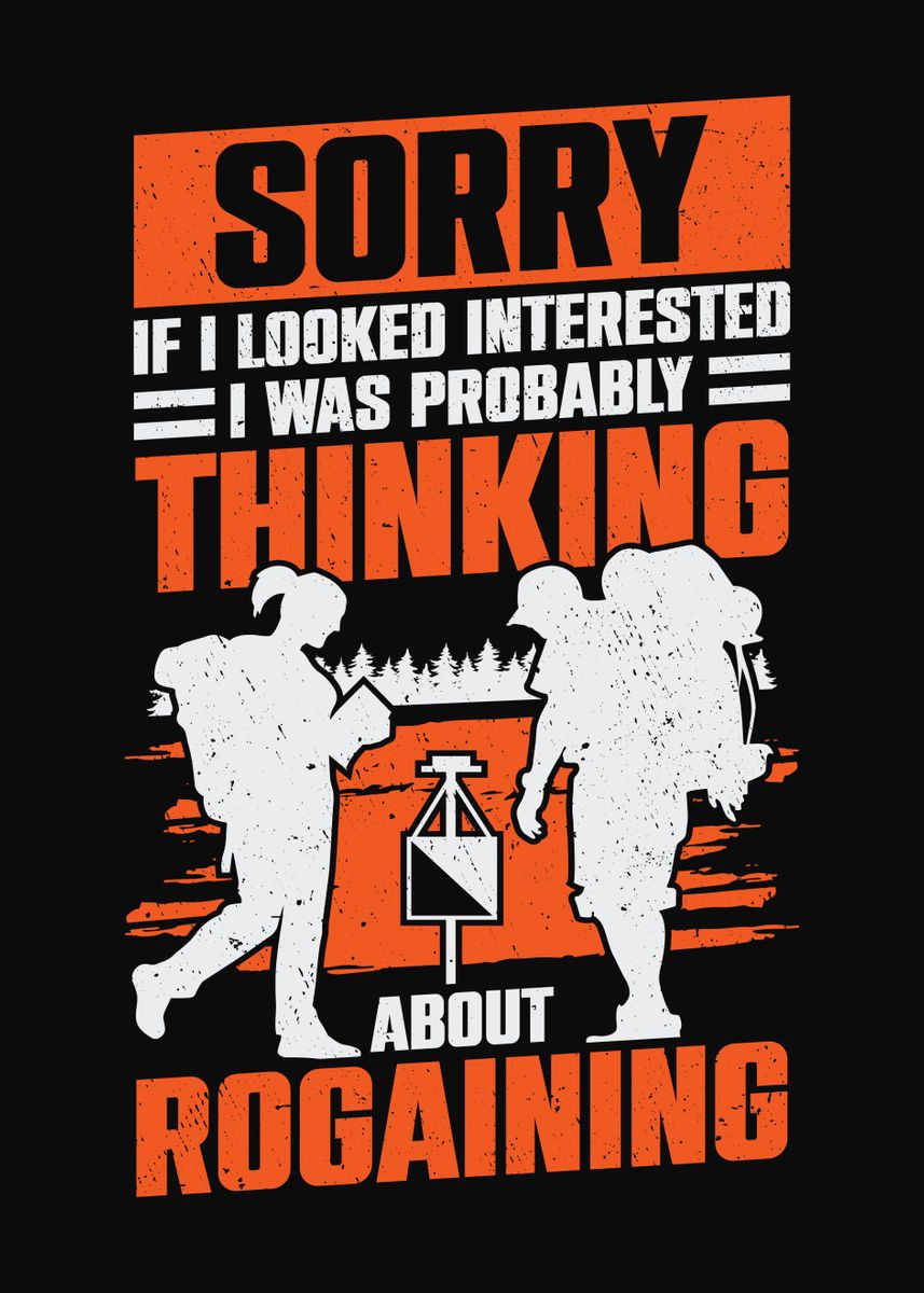 'Rogaining Lover Rogaines' Poster by Marcel Doll | Displate