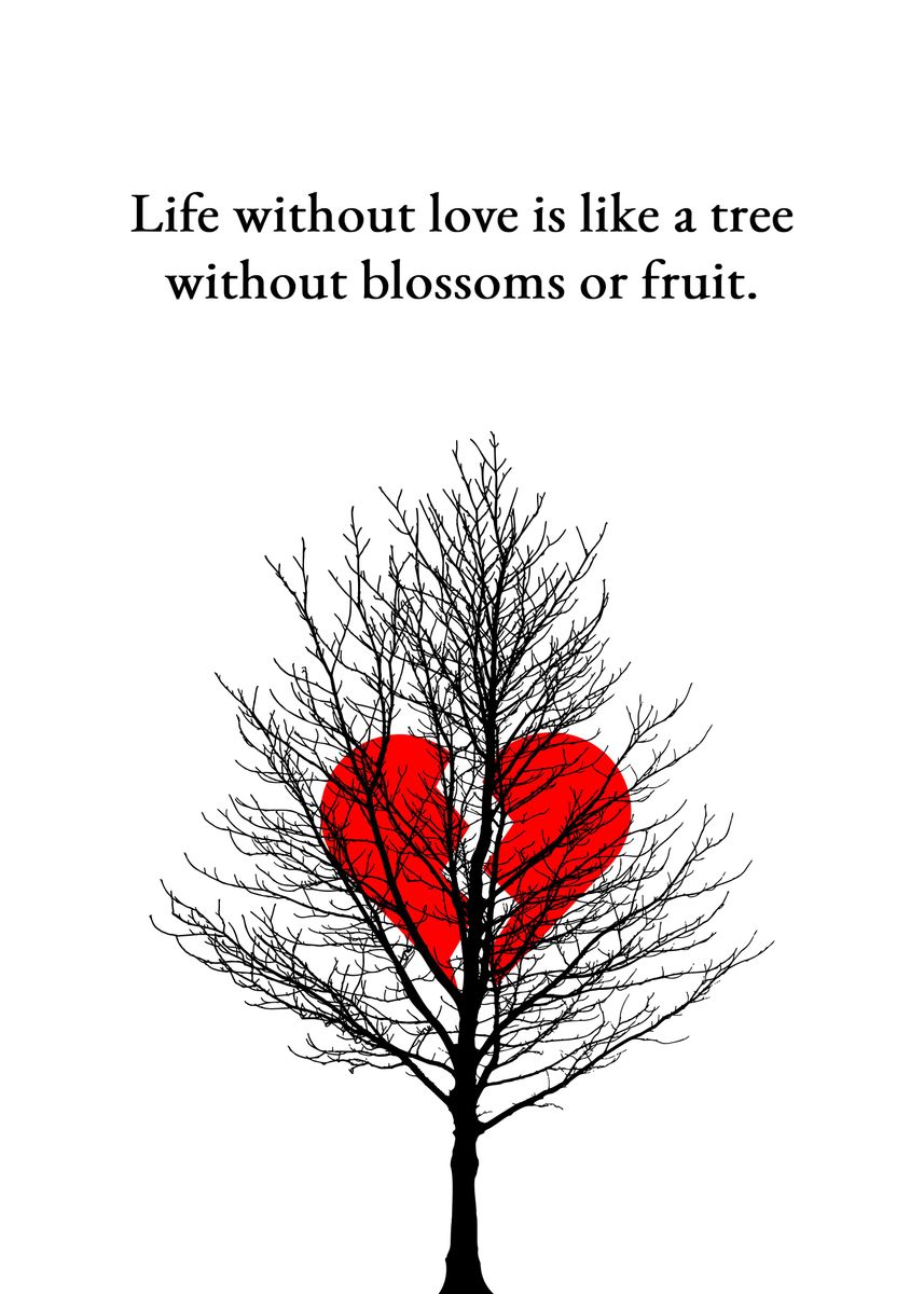 'Life Without Love' Poster, picture, metal print, paint by ABConcepts ...