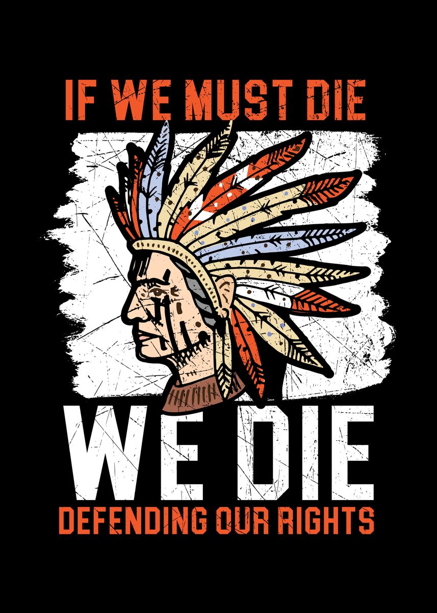 'Native American' Poster by NAO | Displate