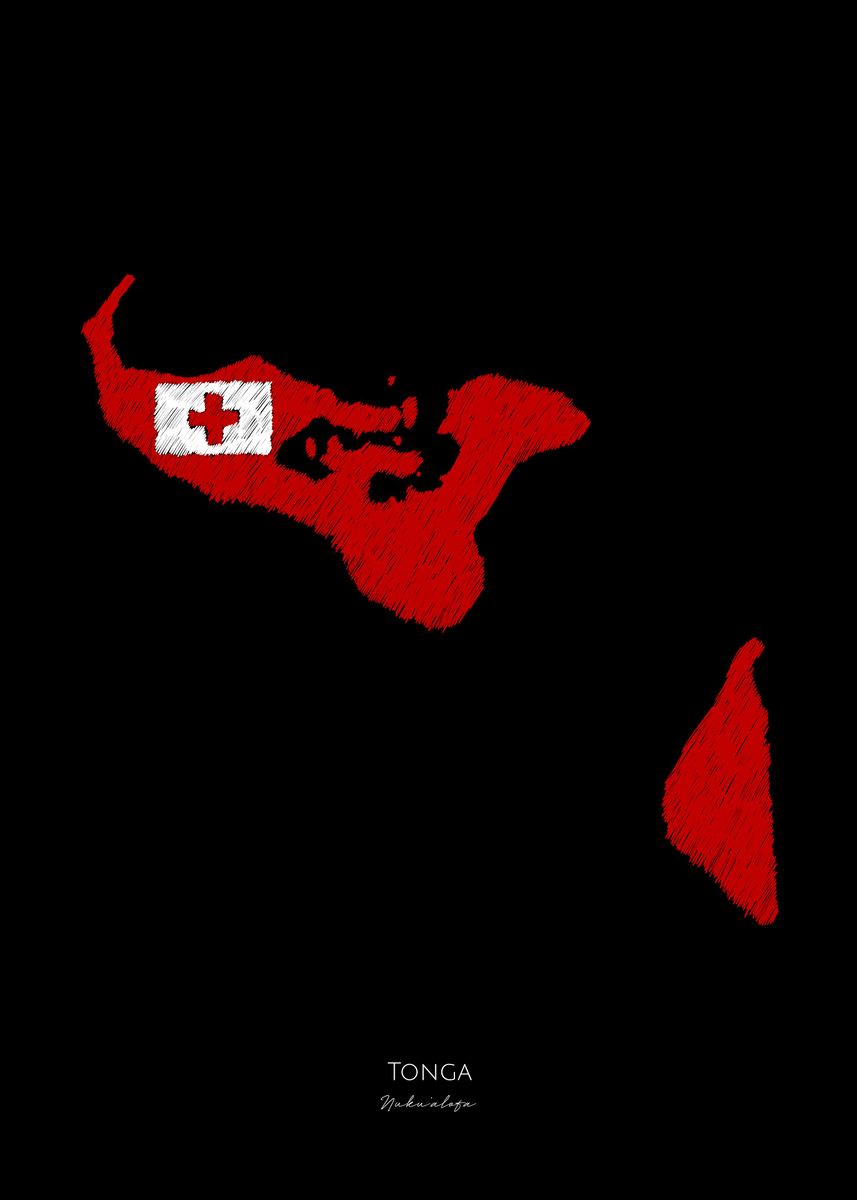 'TONGA UNIQUE BESTSELLING' Poster, picture, metal print, paint by erwin ...