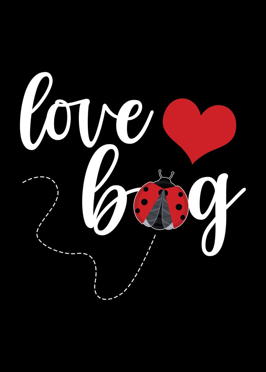'Lady Bug Girls Cute' Poster by professionaldesigns | Displate