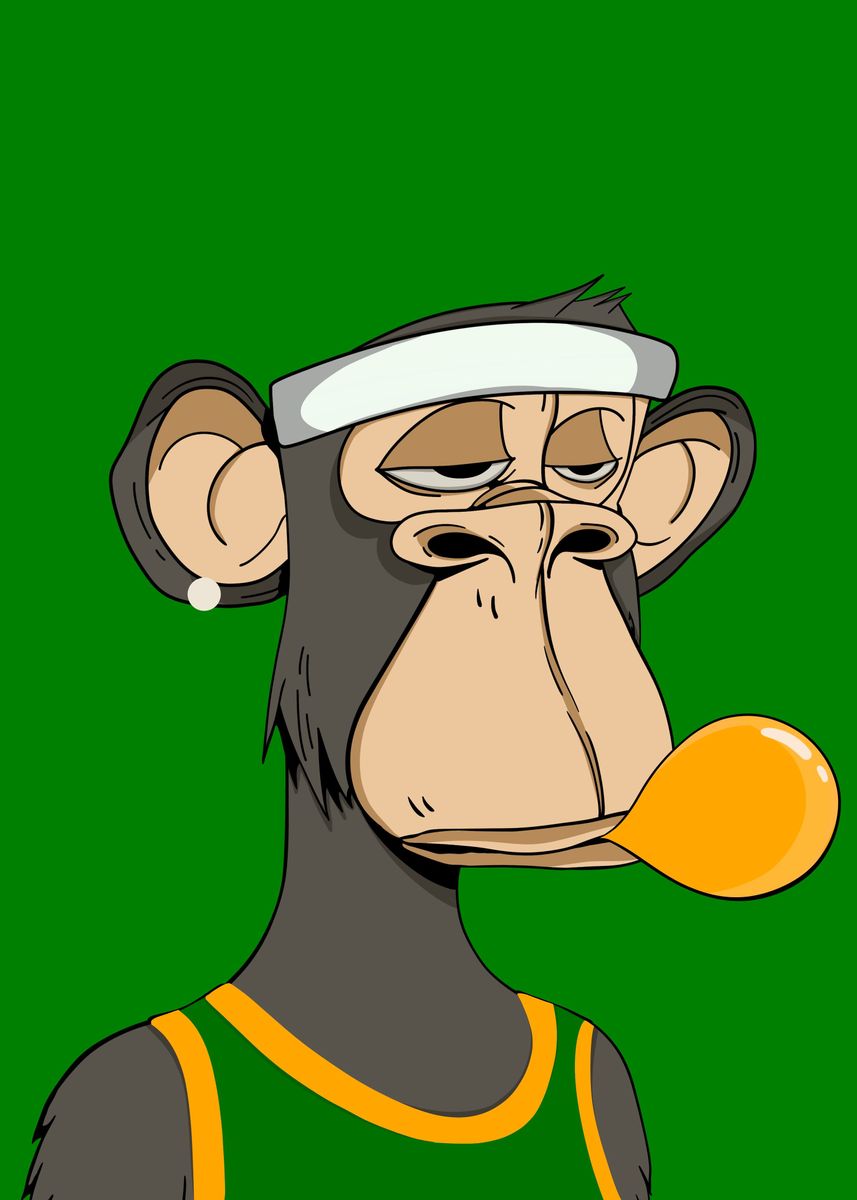 'Bored basketball' Poster, picture, metal print, paint by Magic Apes ...