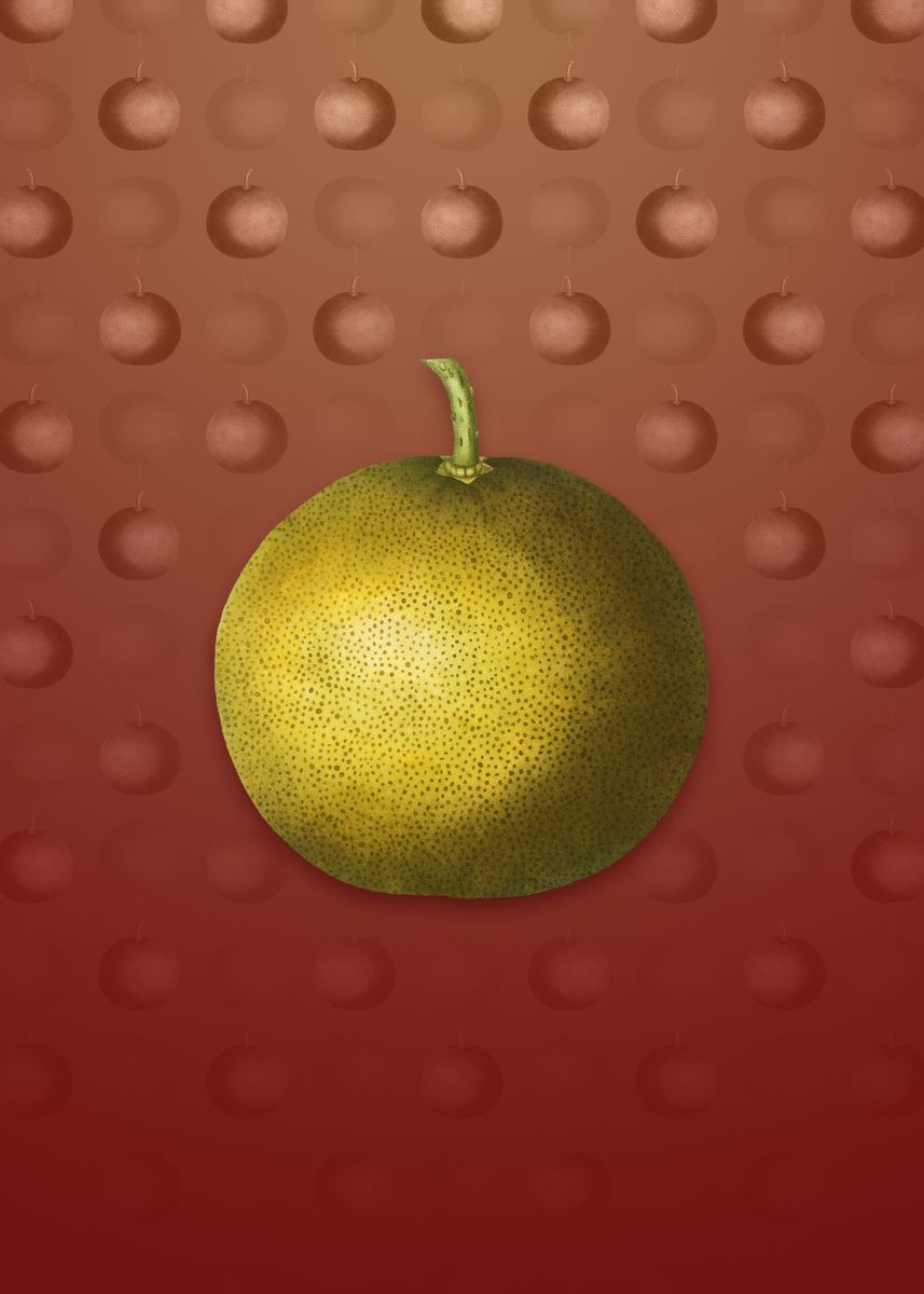'Vintage Adams Apple' Poster, picture, metal print, paint by Holy Rock ...