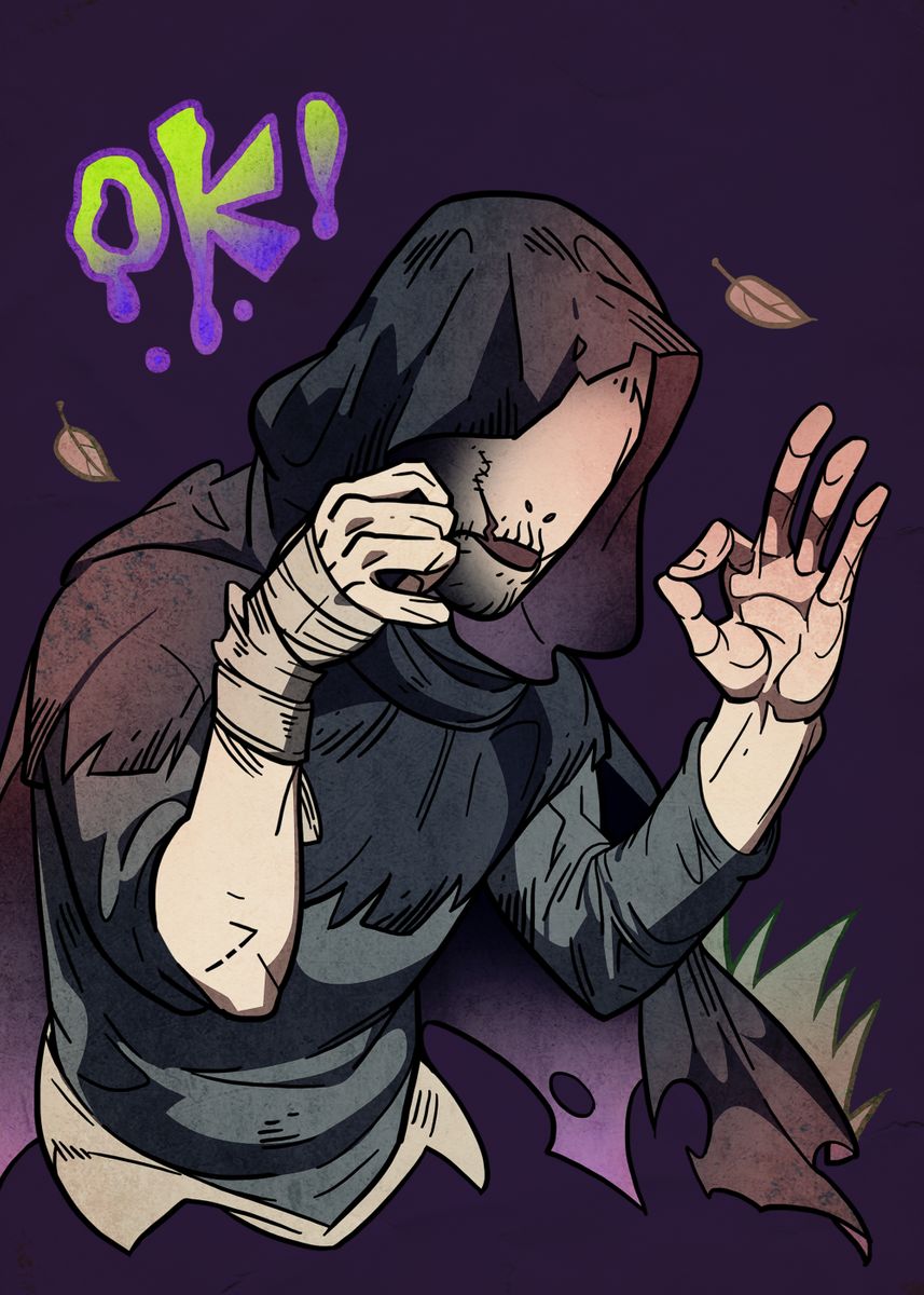 'Caretaker' Poster, picture, metal print, paint by Witcher 3 | Displate