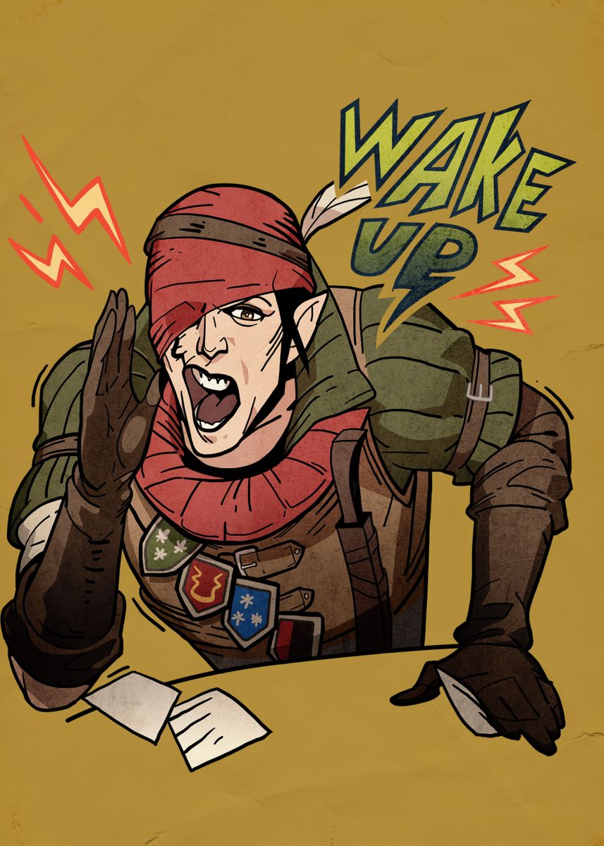 'Iorveth' Poster, picture, metal print, paint by Witcher 3 | Displate