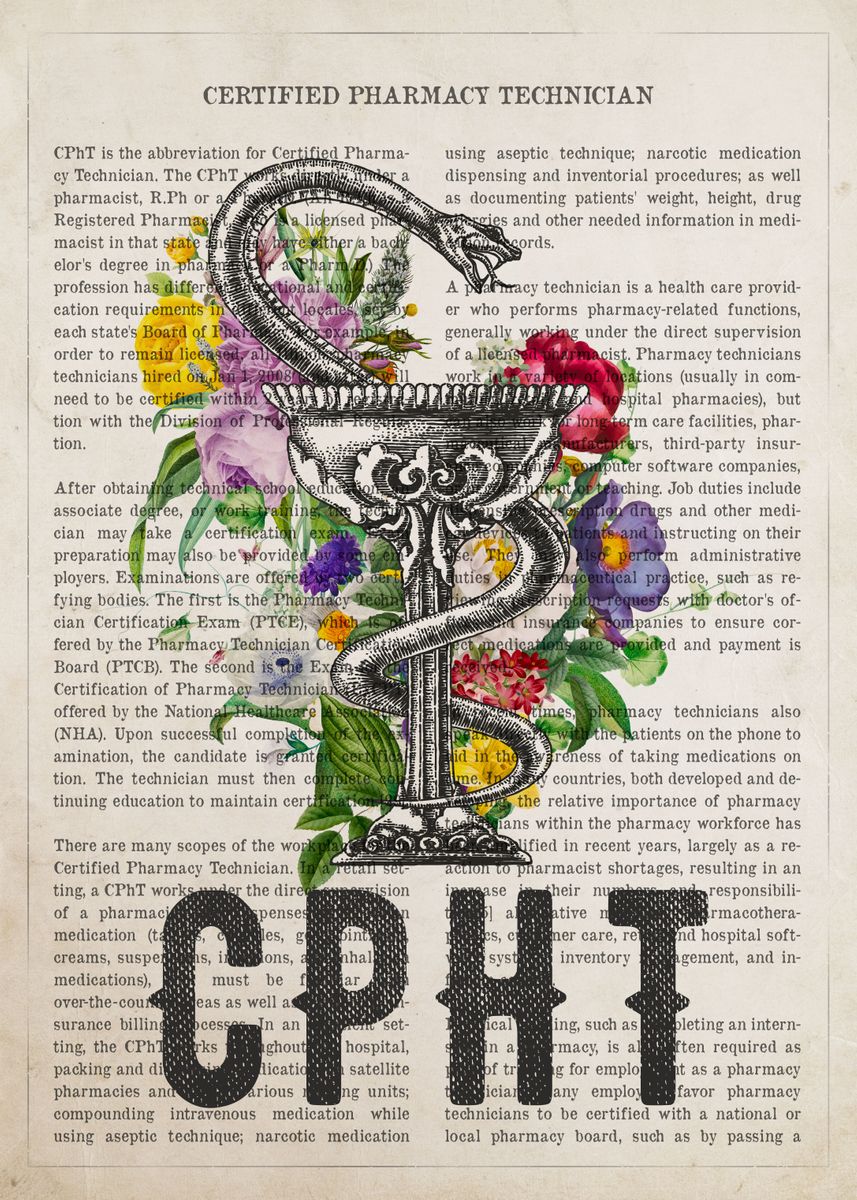 'CPHT Graduation Gift' Poster by Aged Pixel | Displate