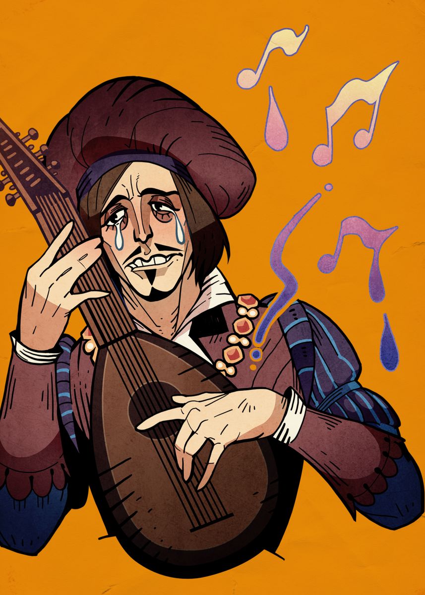 'Sad Dandelion' Poster by Witcher 3 | Displate