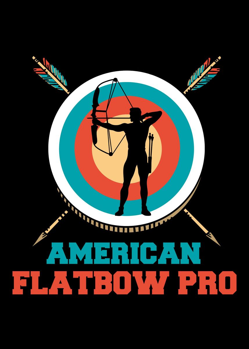 'Archery Archer Bowman' Poster, picture, metal print, paint by ...