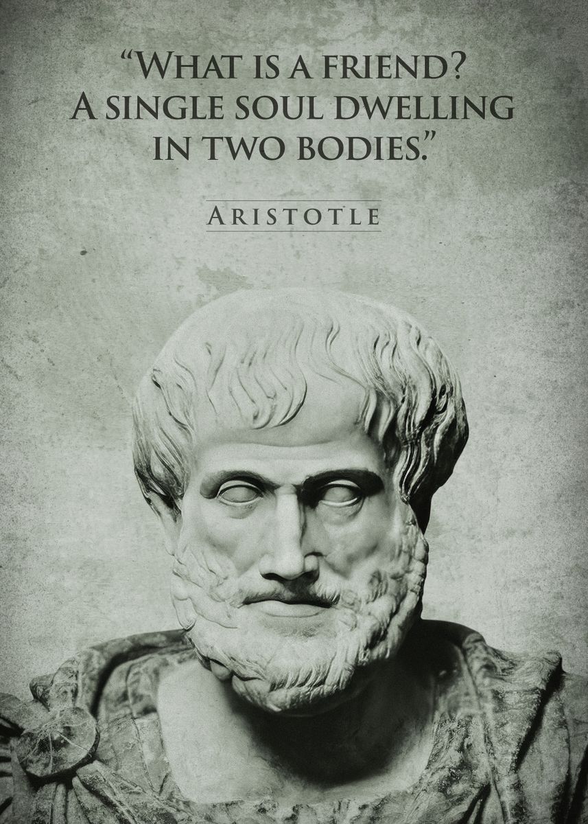 'Aristotle Quote' Poster, picture, metal print, paint by The Fire ...