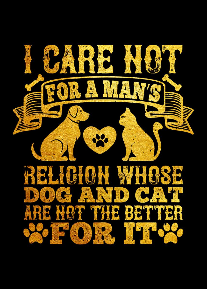 'I care not for a mans' Poster, picture, metal print, paint by Dutton Jerrell | Displate