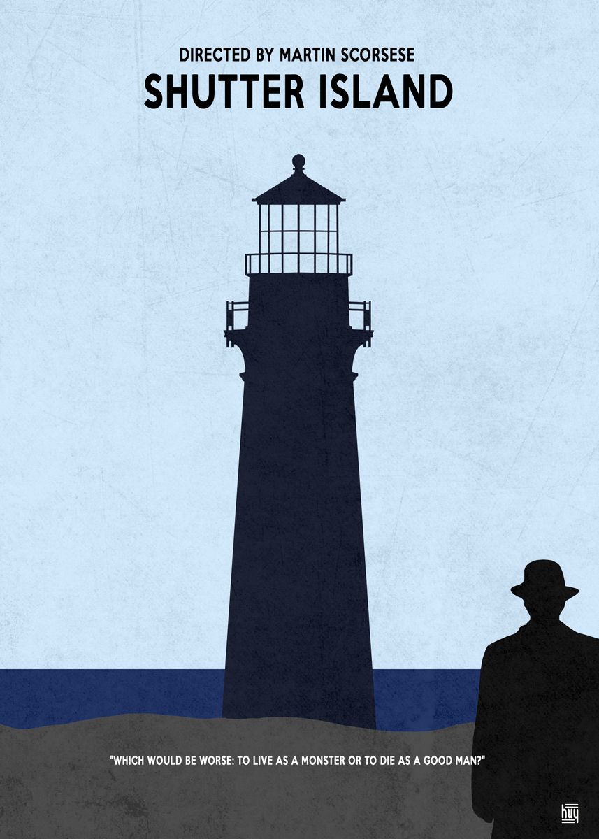 Shutter Island Minimalist Poster