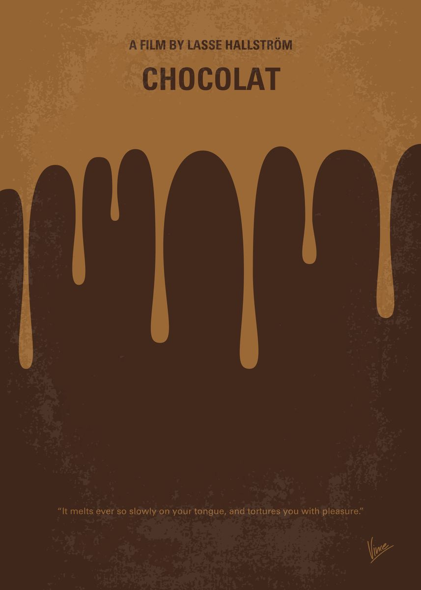 'No567 My Chocolat' Poster, picture, metal print, paint by Chungkong ...
