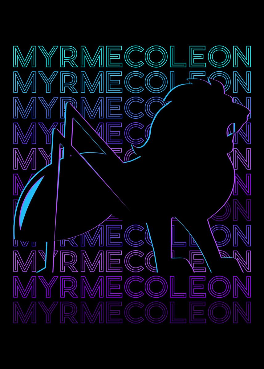 'Myrmecoleon' Poster, picture, metal print, paint by AestheticAlex ...