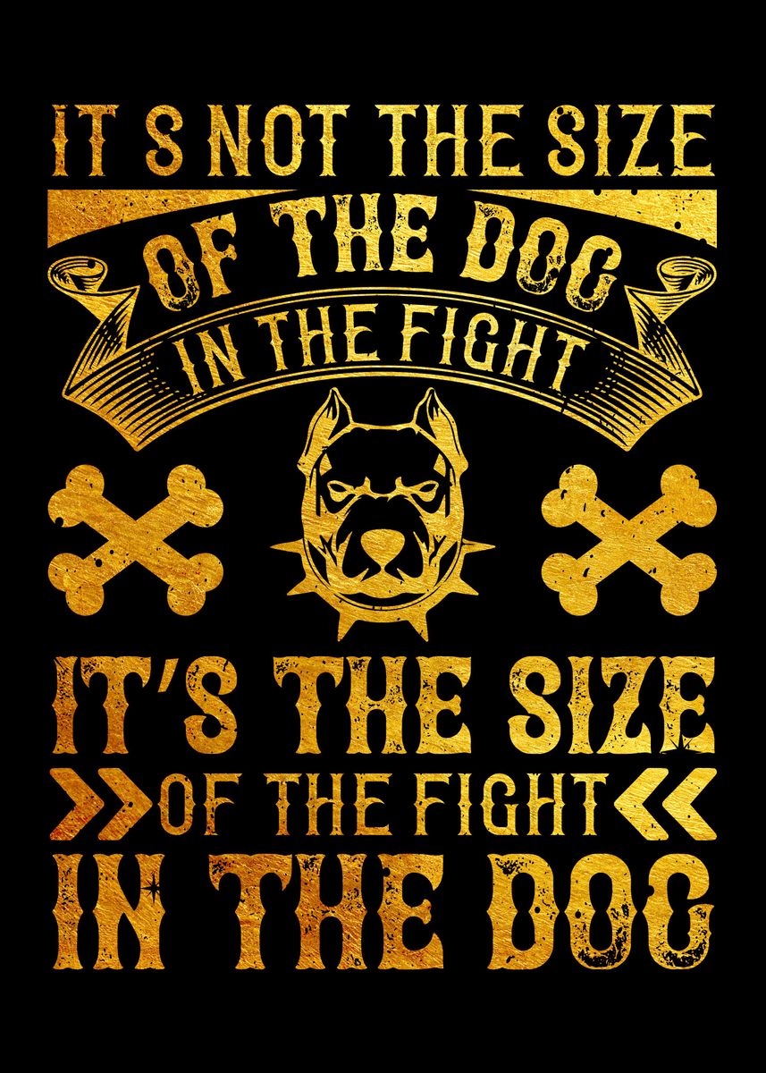 'Its not the size of the' Poster, picture, metal print, paint by Dutton Jerrell | Displate