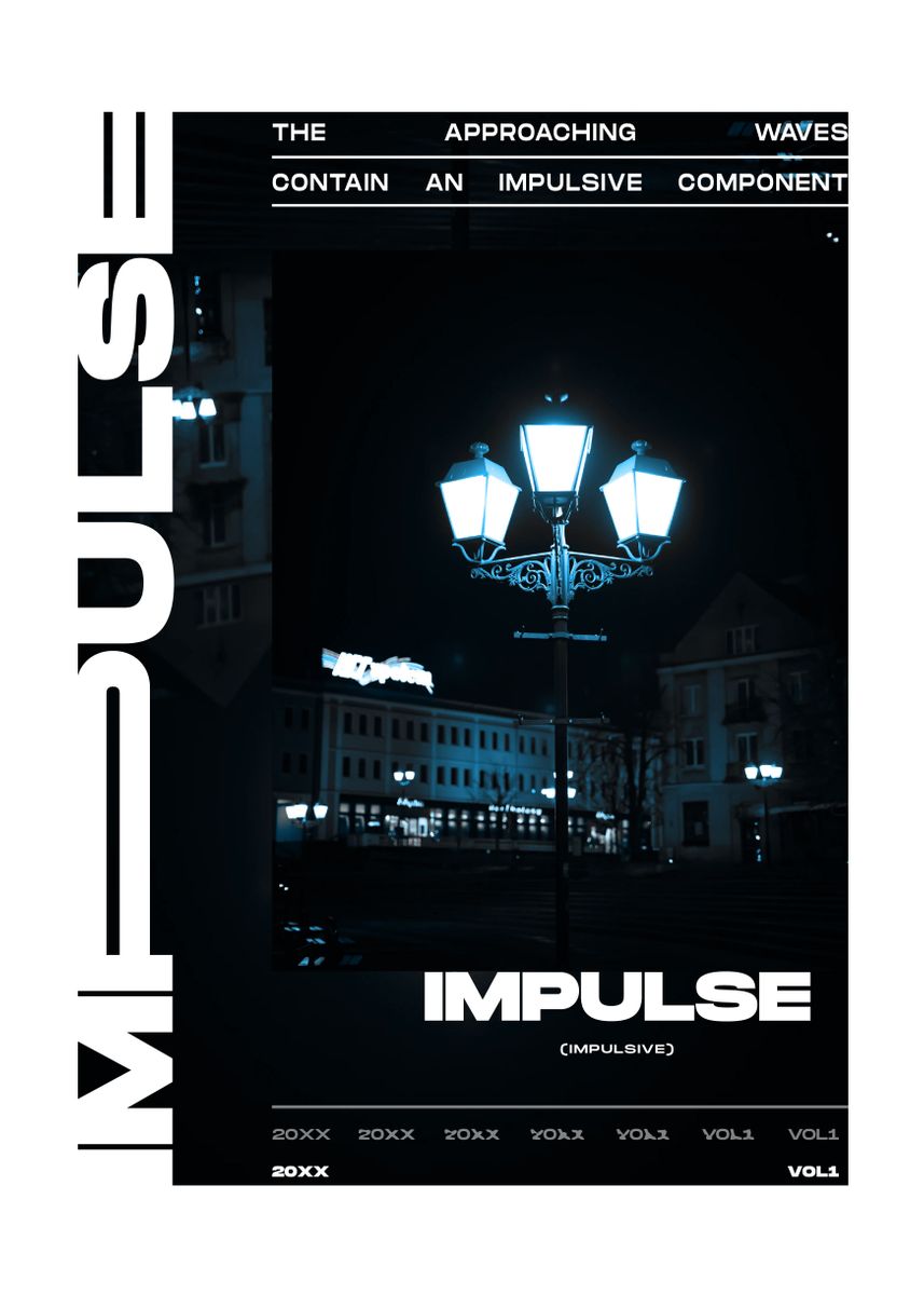 'IMPULSE Collection' Poster, picture, metal print, paint by Lone Panda ...