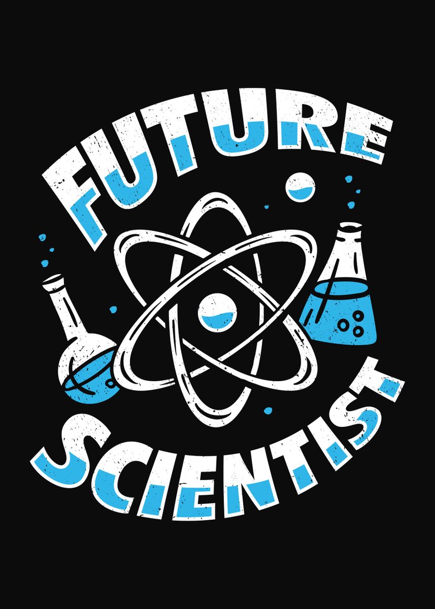 'Future Scientist' Poster, picture, metal print, paint by Marcel Doll ...