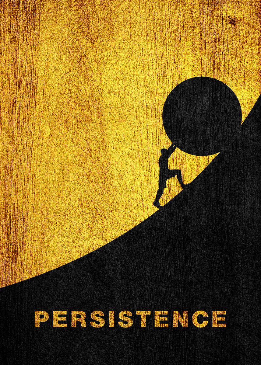 'Persistence' Poster, picture, metal print, paint by ABConcepts | Displate