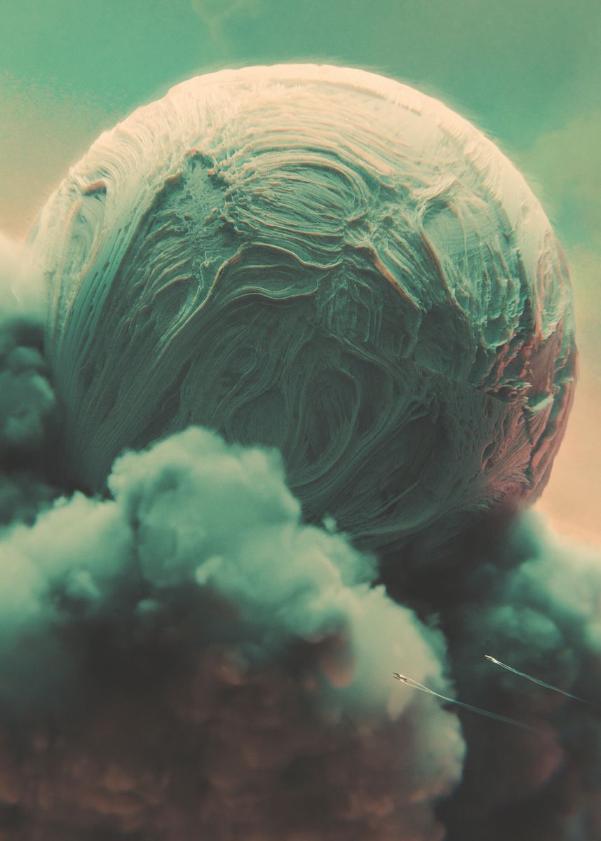 'Supercell' Poster, picture, metal print, paint by devektiv | Displate