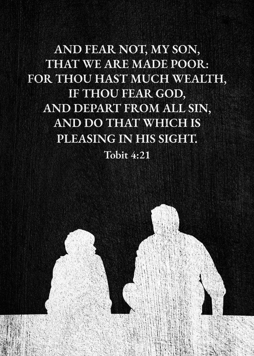 'Tobit to Tobias' Poster, picture, metal print, paint by ABConcepts ...