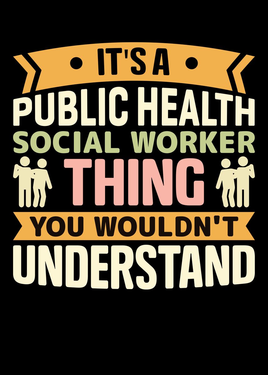 'Public Health Worker Thing' Poster, picture, metal print, paint by ...
