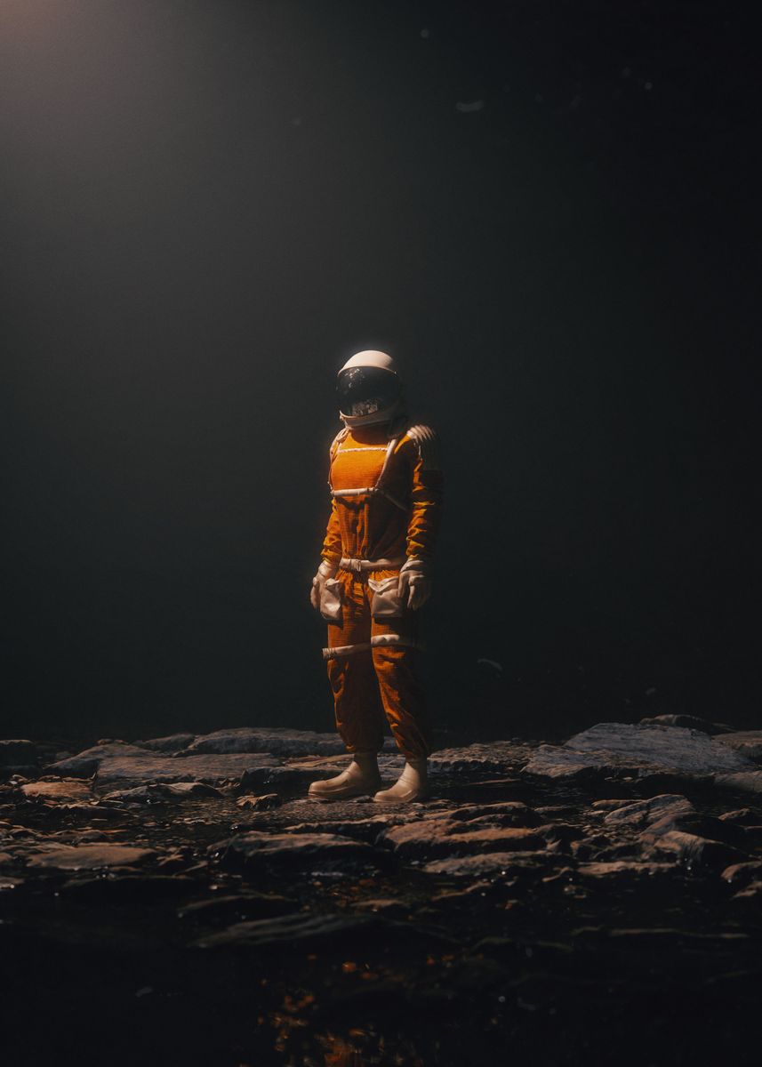 'Isolation' Poster, picture, metal print, paint by Afran | Displate