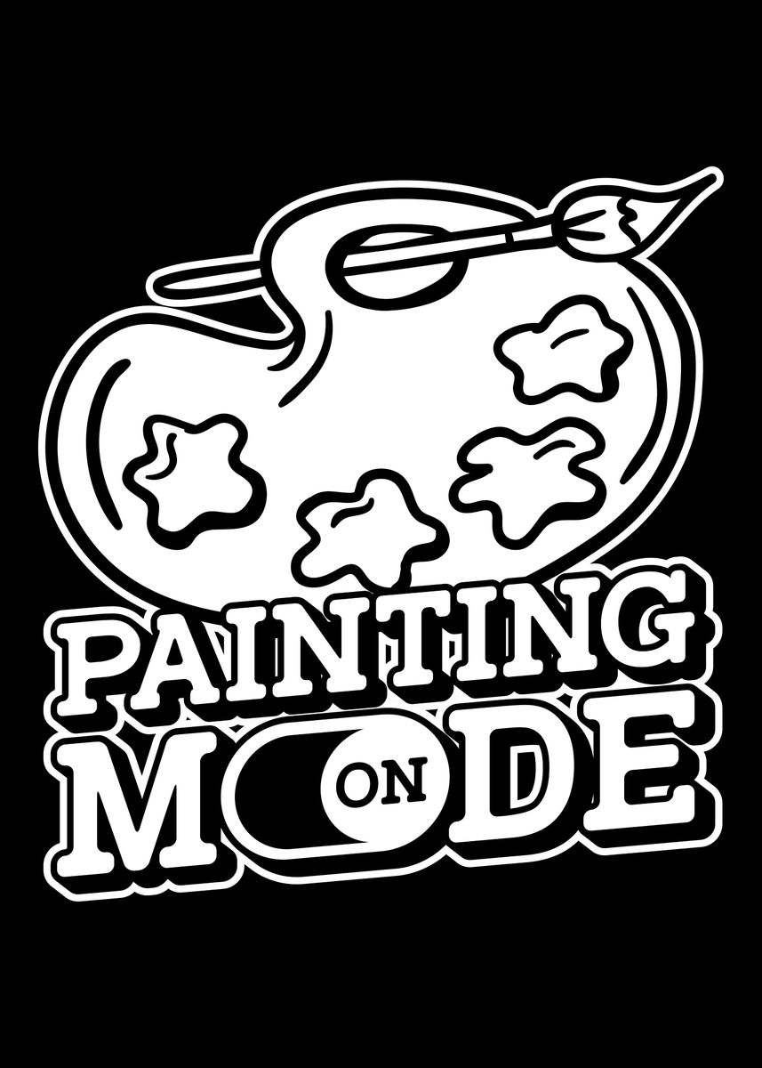 'Painter' Poster by BobbyBubble | Displate