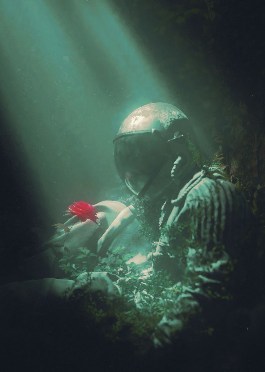 'Alone' Poster by Afran | Displate