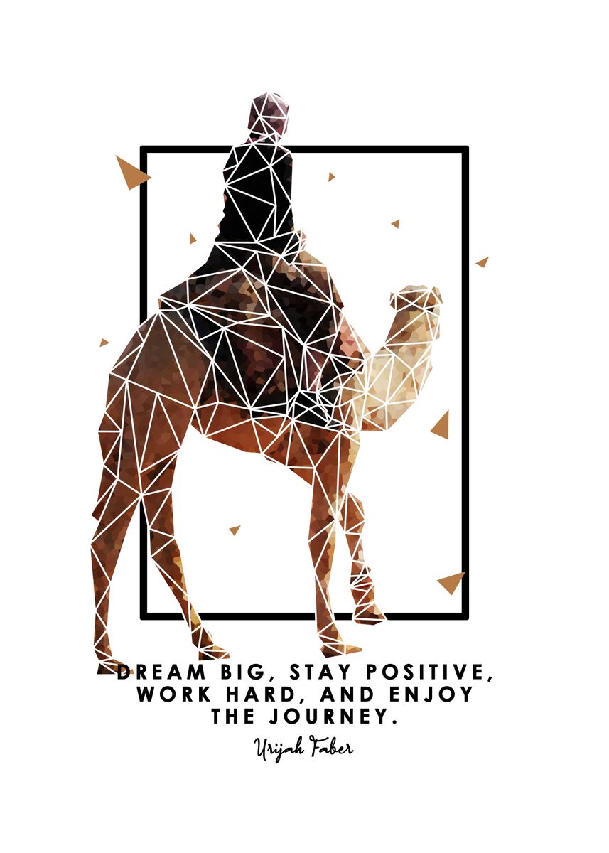 'THE JOURNEY' Poster, picture, metal print, paint by MoveUp | Displate