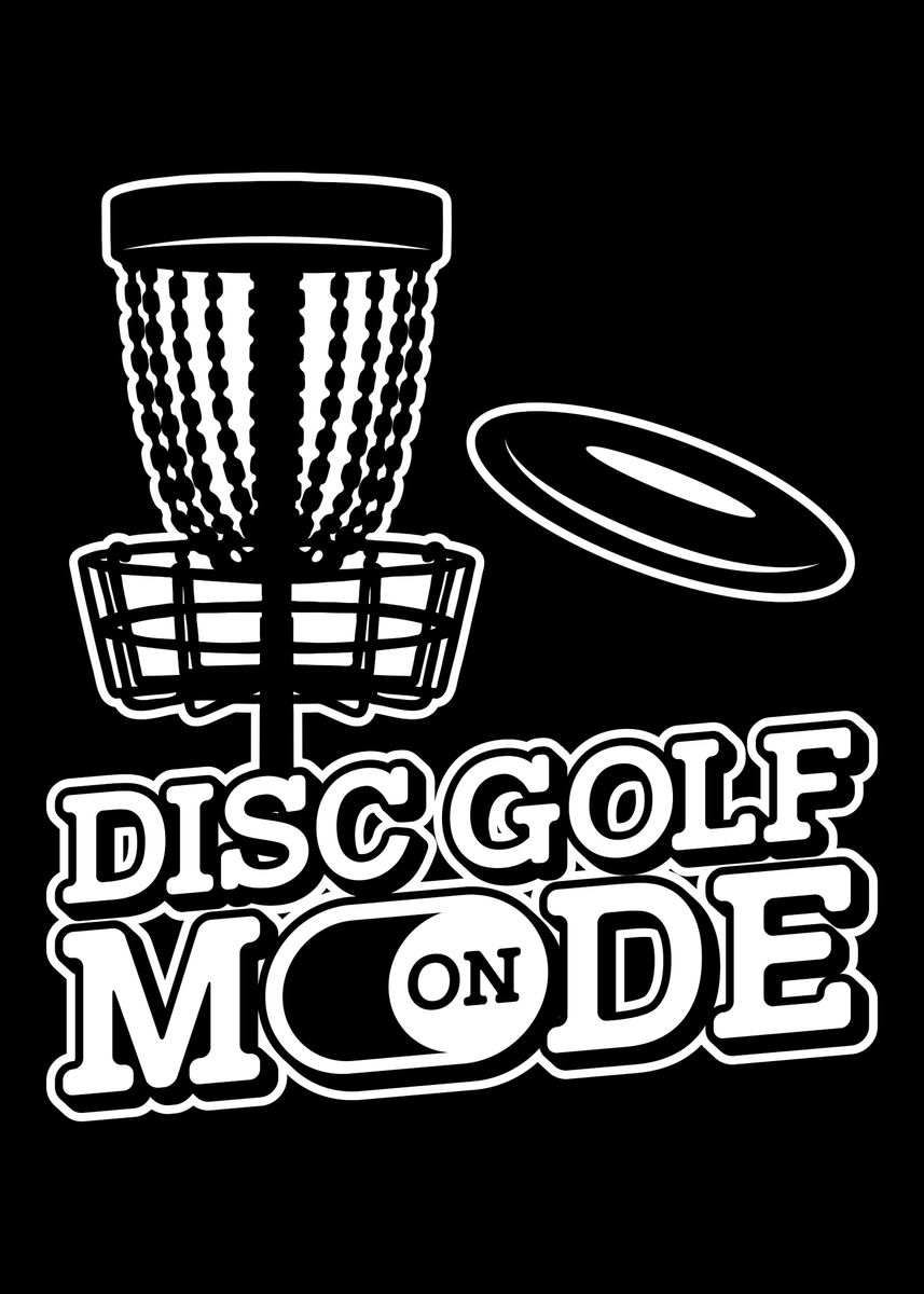 'Disc Golf Frisbee Golf' Poster by BobbyBubble | Displate
