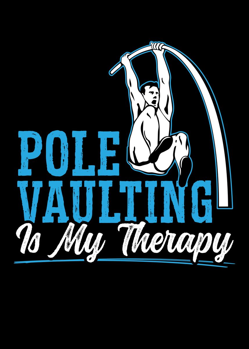 'Pole Vaulting' Poster by NAO | Displate