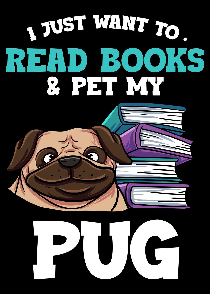 'Hilarious Bookworm Book Lo' Poster by Hexor | Displate