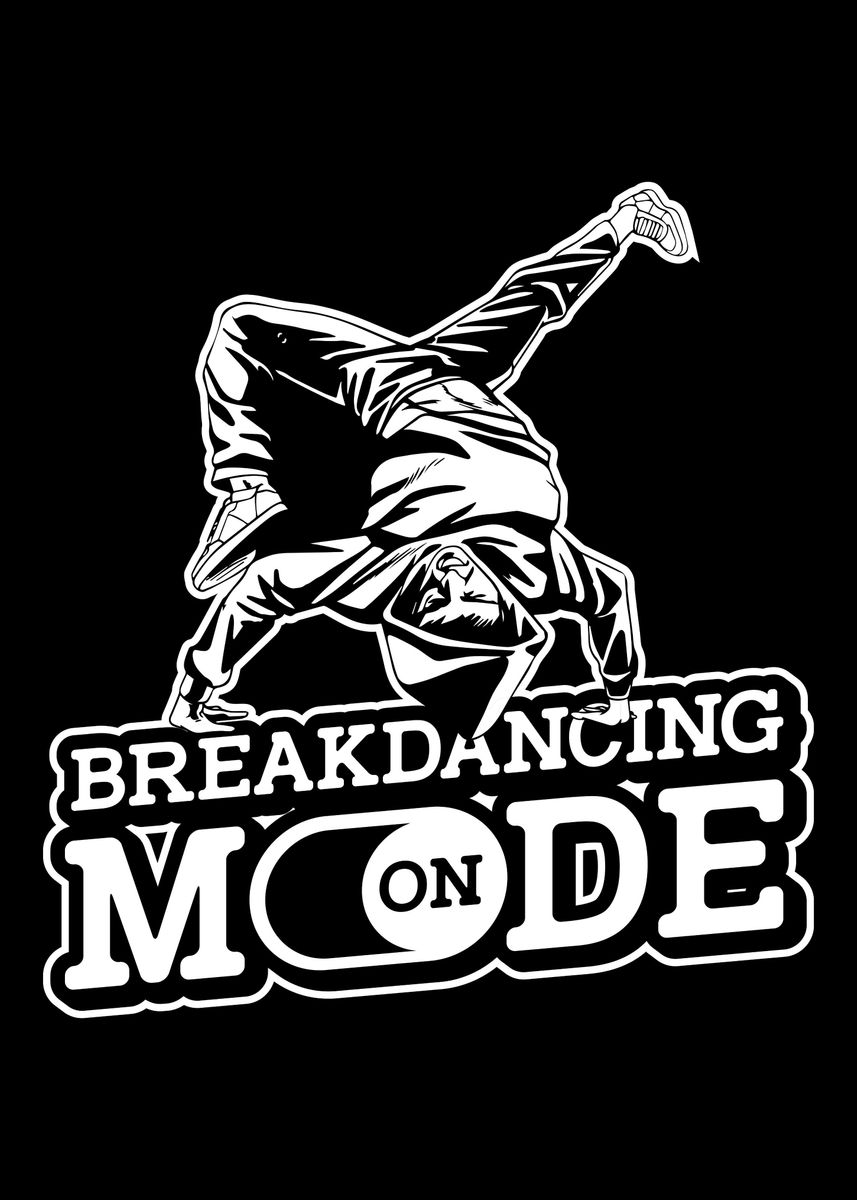 'Breakdancing' Poster by BobbyBubble | Displate