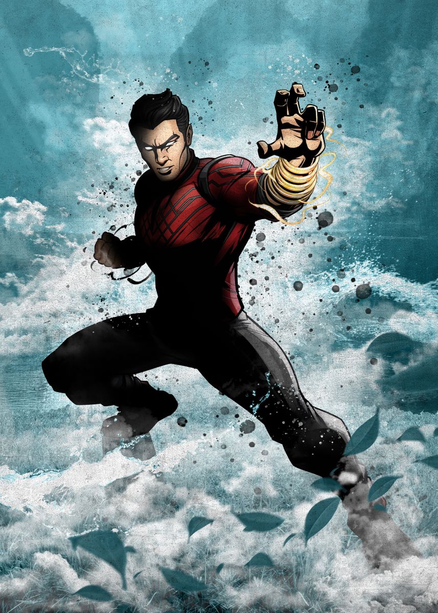 'Shang-Chi' Poster, picture, metal print, paint by Marvel | Displate
