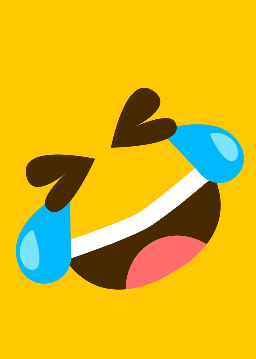 'Rolling on the Floor' Poster by AD art | Displate