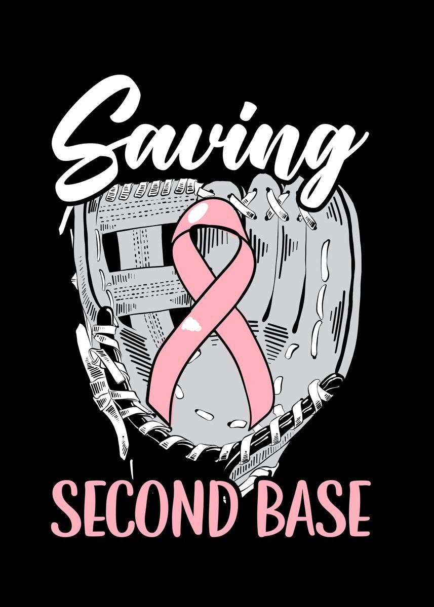 'Saving 2nd Base Baseball' Poster, picture, metal print, paint by NAO ...