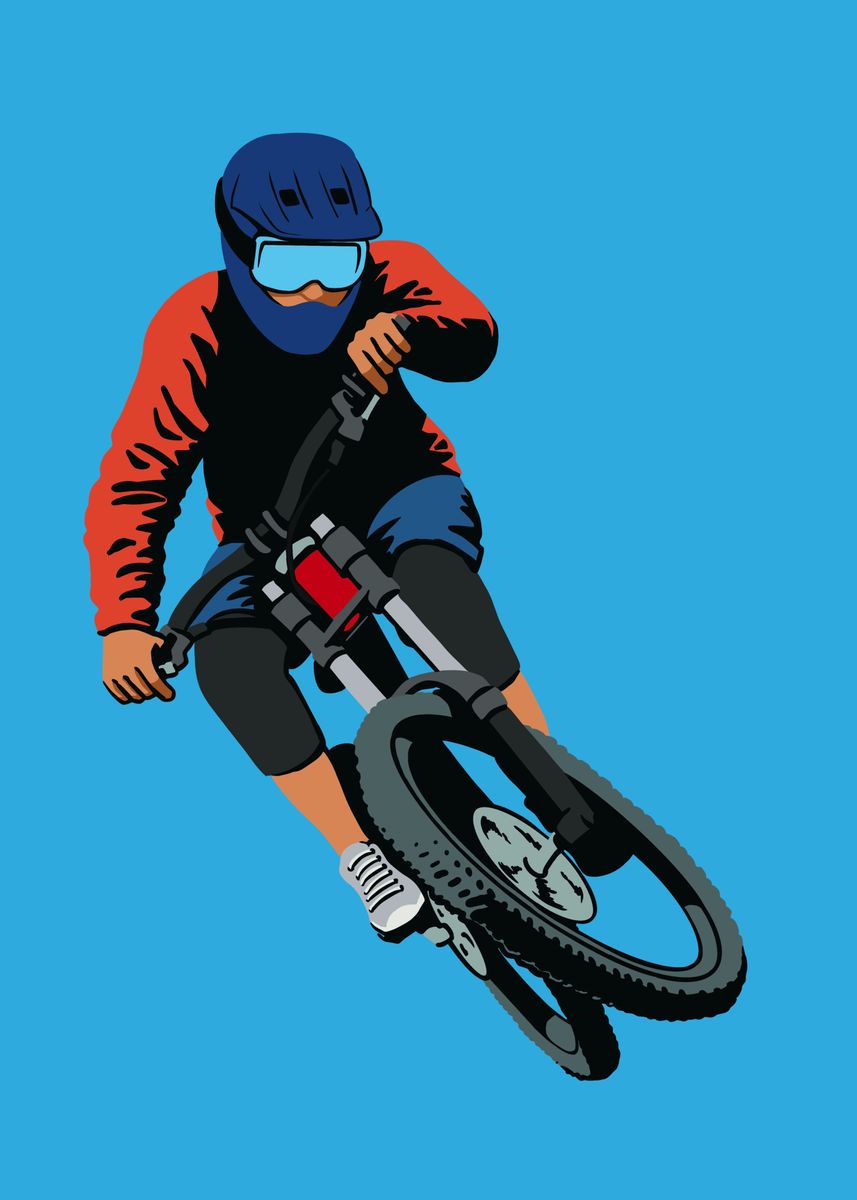 'Bike' Poster by Karin Studio | Displate