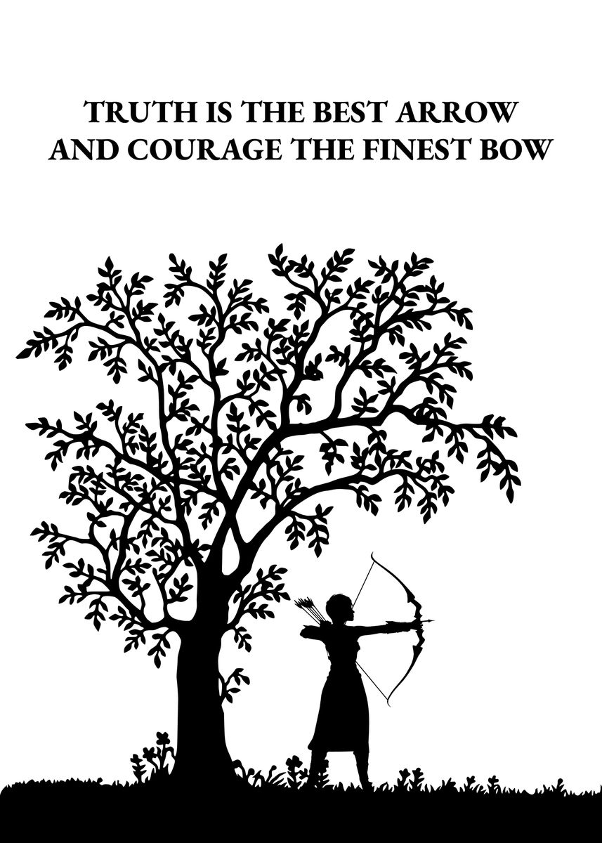 'Arrow of Truth' Poster by ABConcepts | Displate