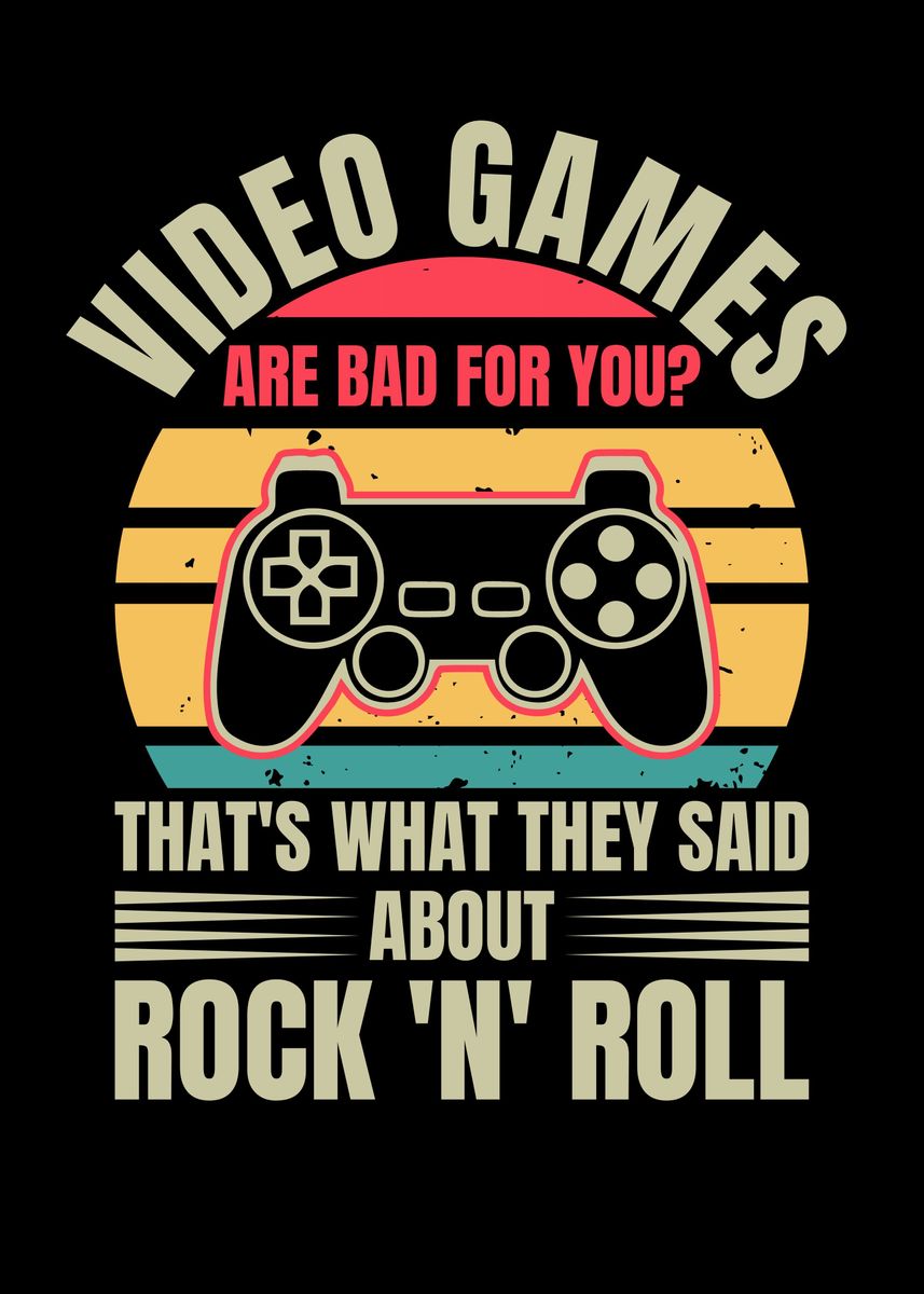'Classic Video Games' Poster, picture, metal print, paint by bobbyMC ...