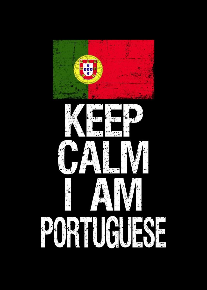 'I can not keep calm I am' Poster, picture, metal print, paint by ...