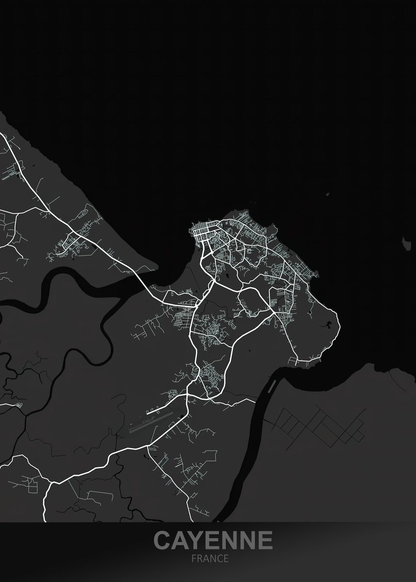 'Cayenne France' Poster, picture, metal print, paint by Zake Yonkou ...