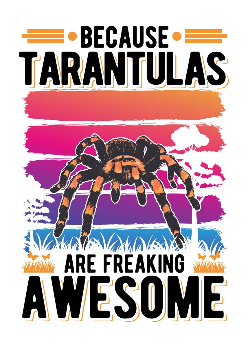 'Tarantula Gift' Poster by FavoritePlates | Displate